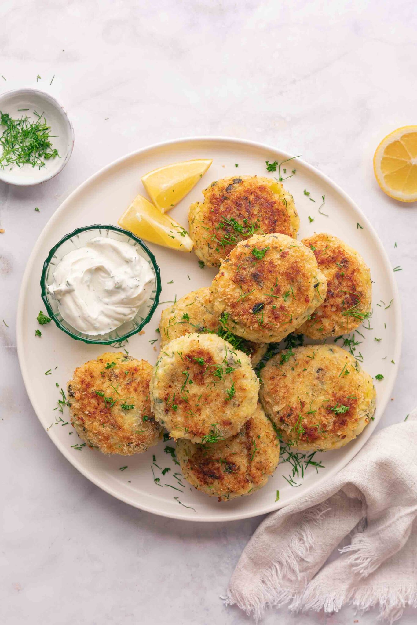 Cod Fish Cakes | La Cuisine de Géraldine