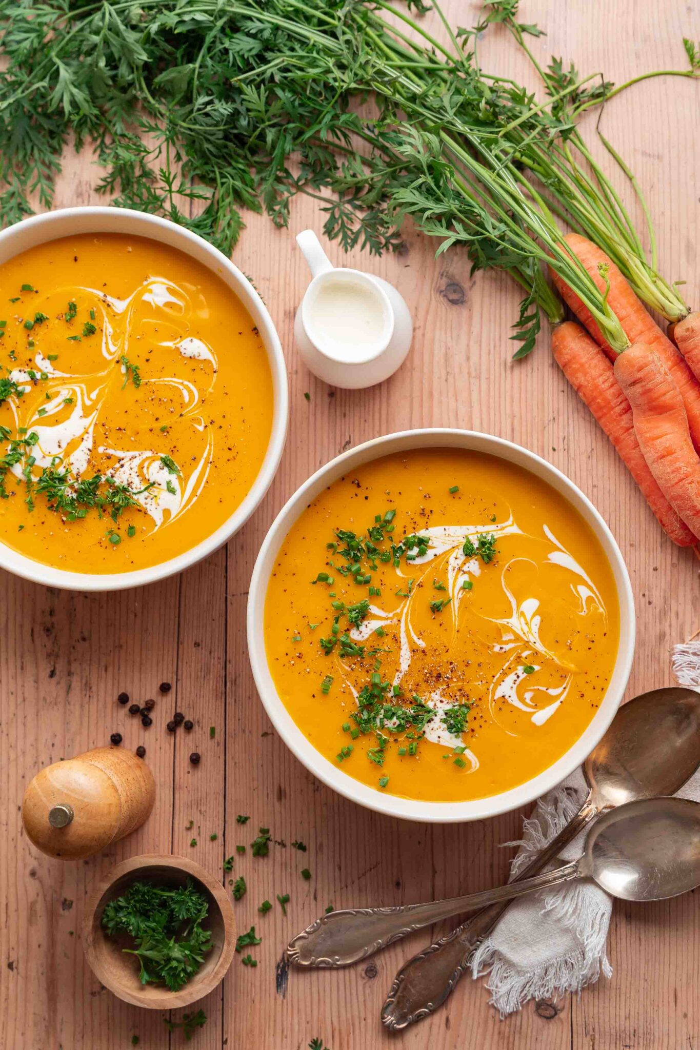 Potage Crécy, la soupe de carotte au riz | La Cuisine de Géraldine